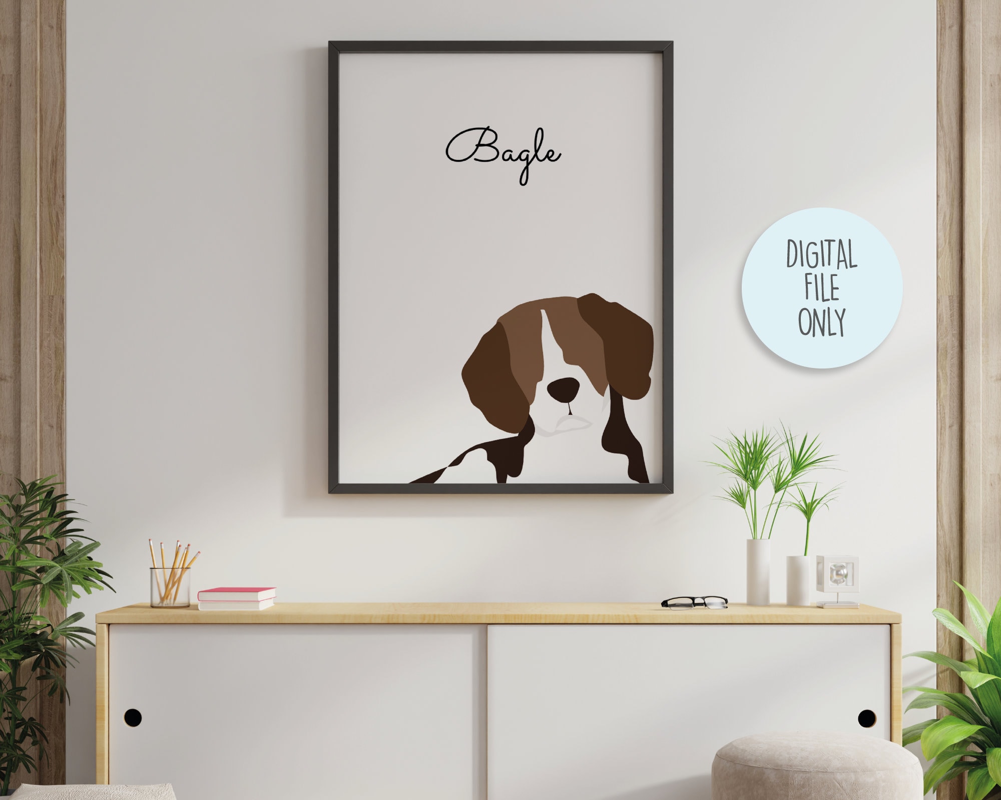 Custom dog portrait / Pet Print /Custom pet Portrait /Pet | Etsy