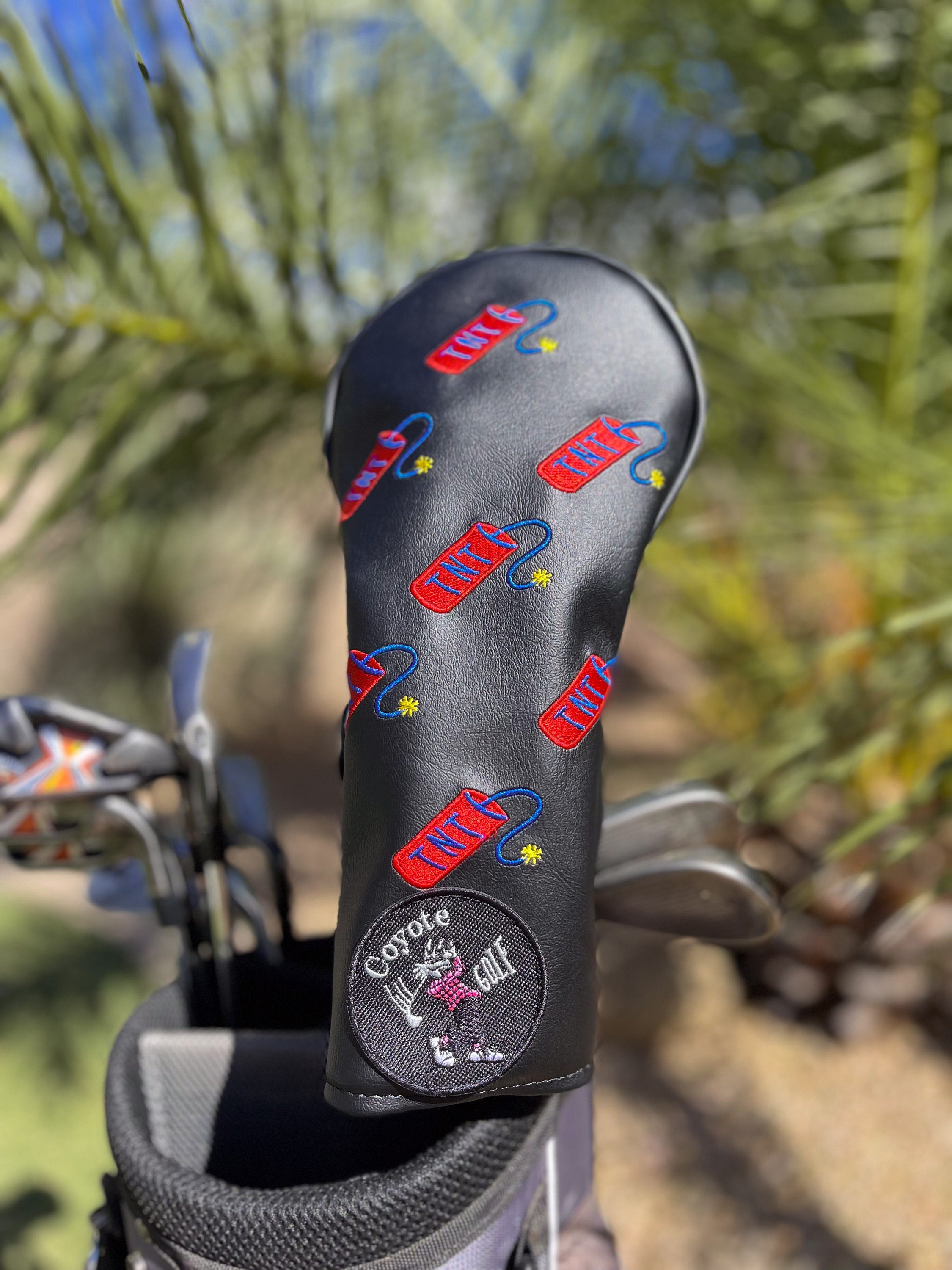 Boom Headcover Tnt Golf Club Cover Faux Leather Golf Club Cover Bomb ...