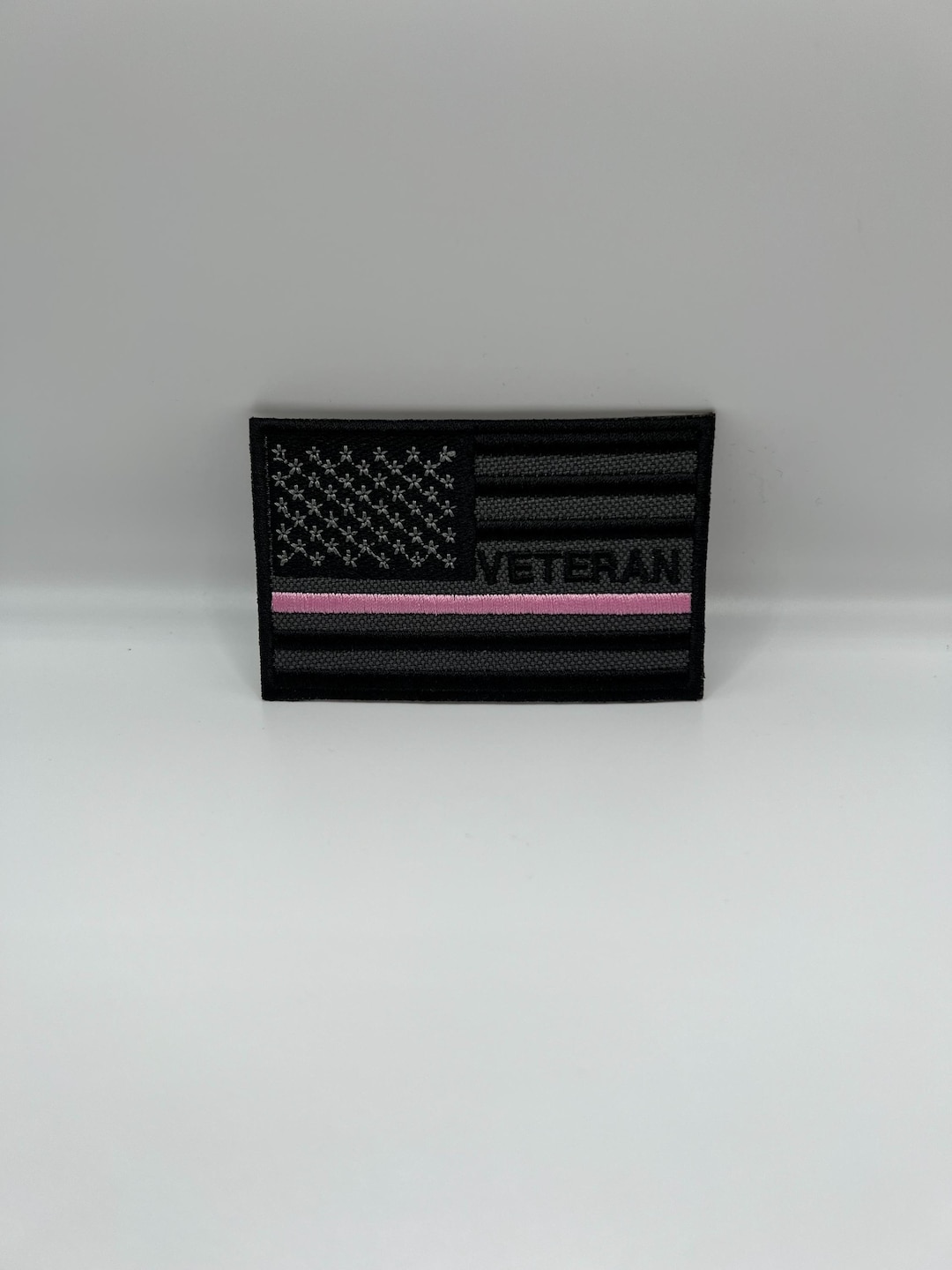 Female USA Flag Velcro, American Flag Velcro , Blk and Gray Flag Veteran Velcro, Velcro American ...