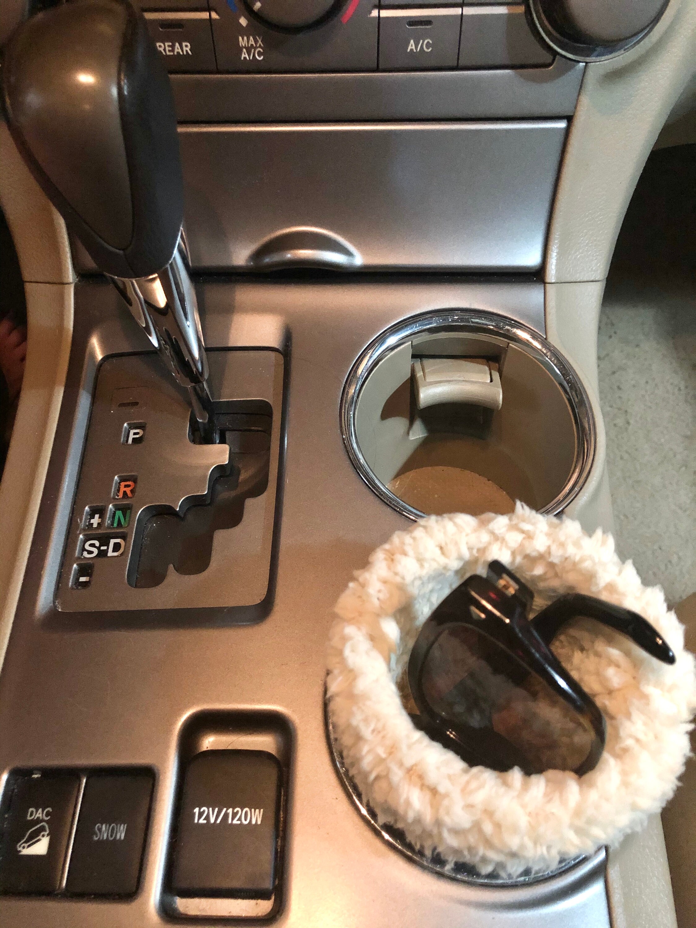 Eyeglass Caddy, Sunglass Holder, Use on Nightstand or in Car Cupholder ...