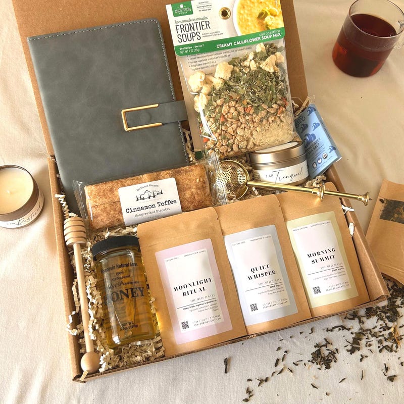 Cookies and Tea Gift Box - 60+ Gift Ideas for 2026