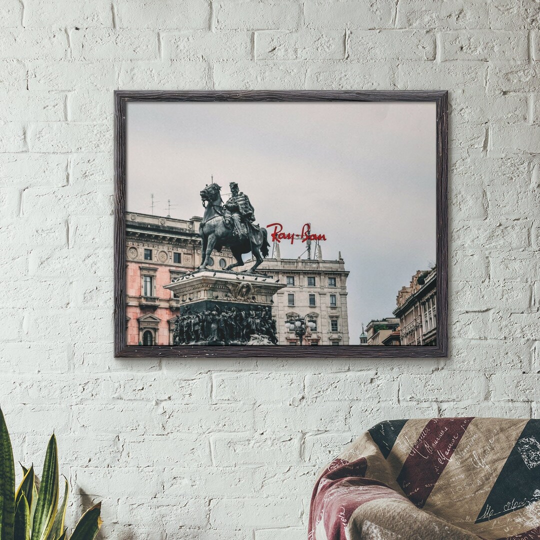 Ray Ban Sign, Rome, Italy. Wall Decor, Bedroom, Office, Living Room ...