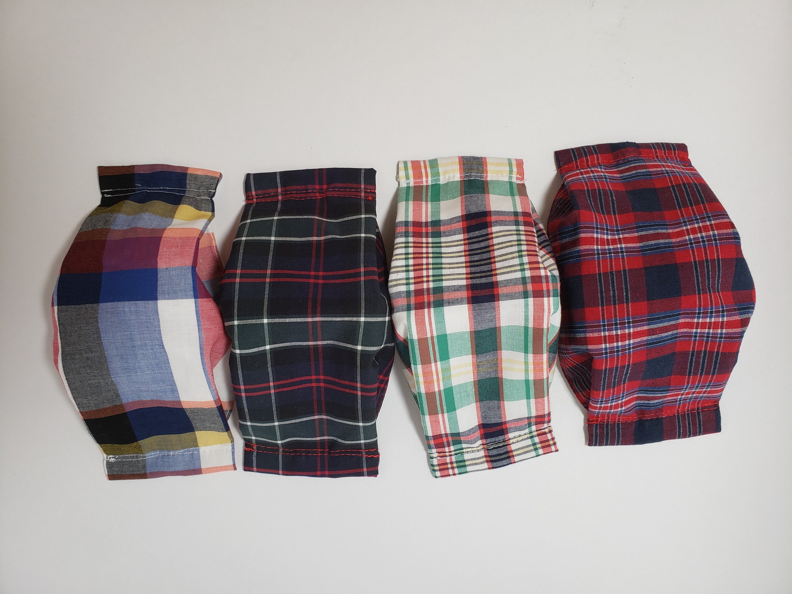 Origami 3D Mask | Checkered Mask | Comfortable Face Covering | - Etsy