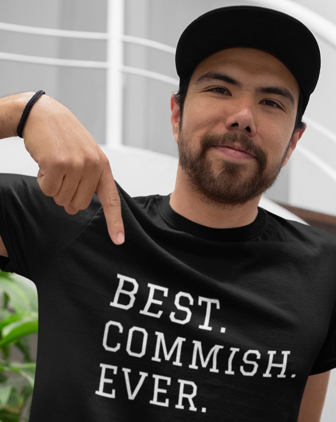 Funny Fantasy Football Commissioner T-shirt, Best. Commish. Ever ...