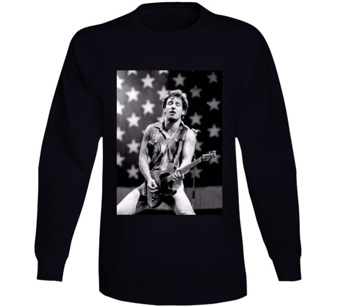 Bruce Springsteen Long Sleeve T Shirt - Etsy
