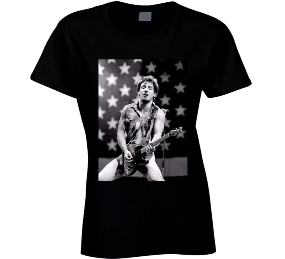 Bruce Springsteen Ladies T Shirt - Etsy