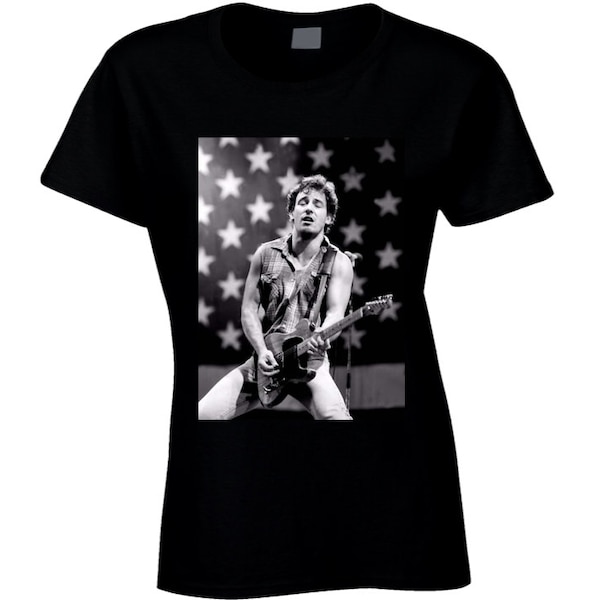 Bruce Springsteen Womens T Shirt - Etsy Australia