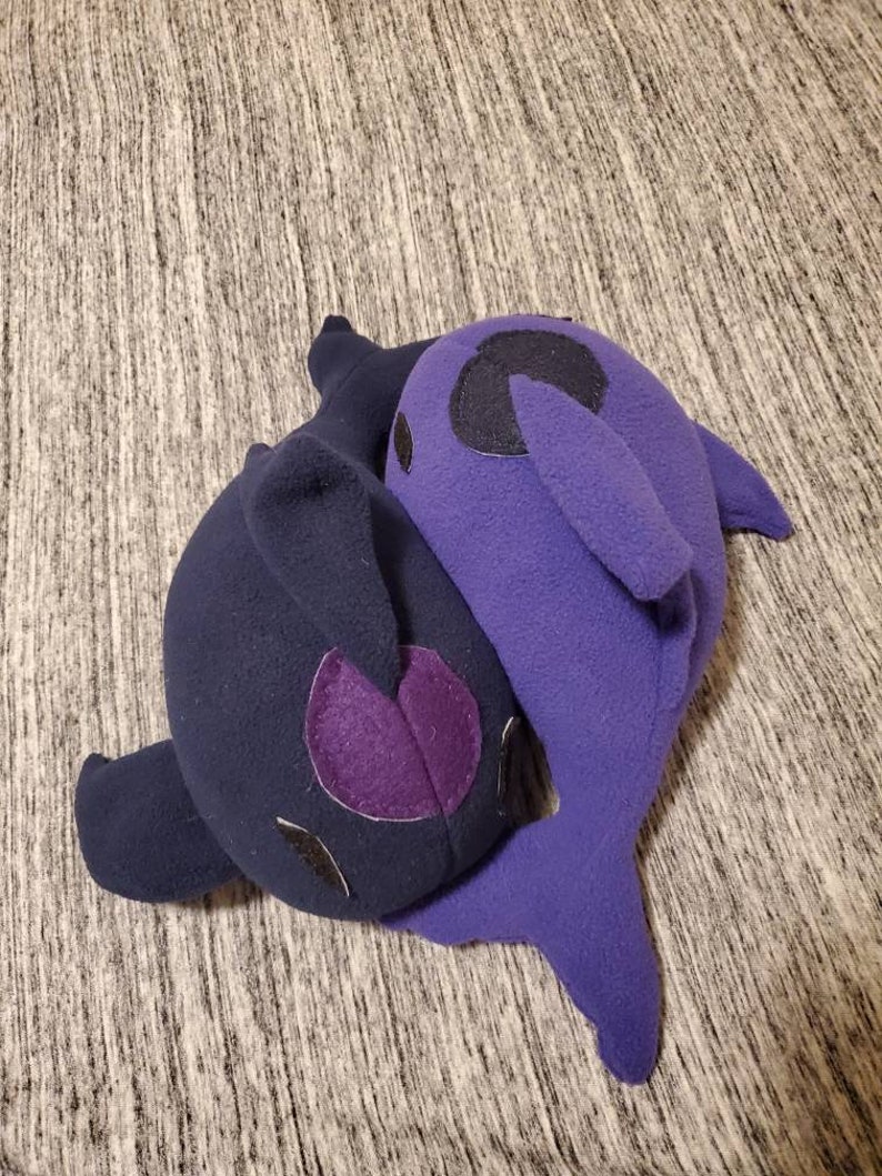 Handmade Plush Yin And Yang Koi Personalize Colors Etsy