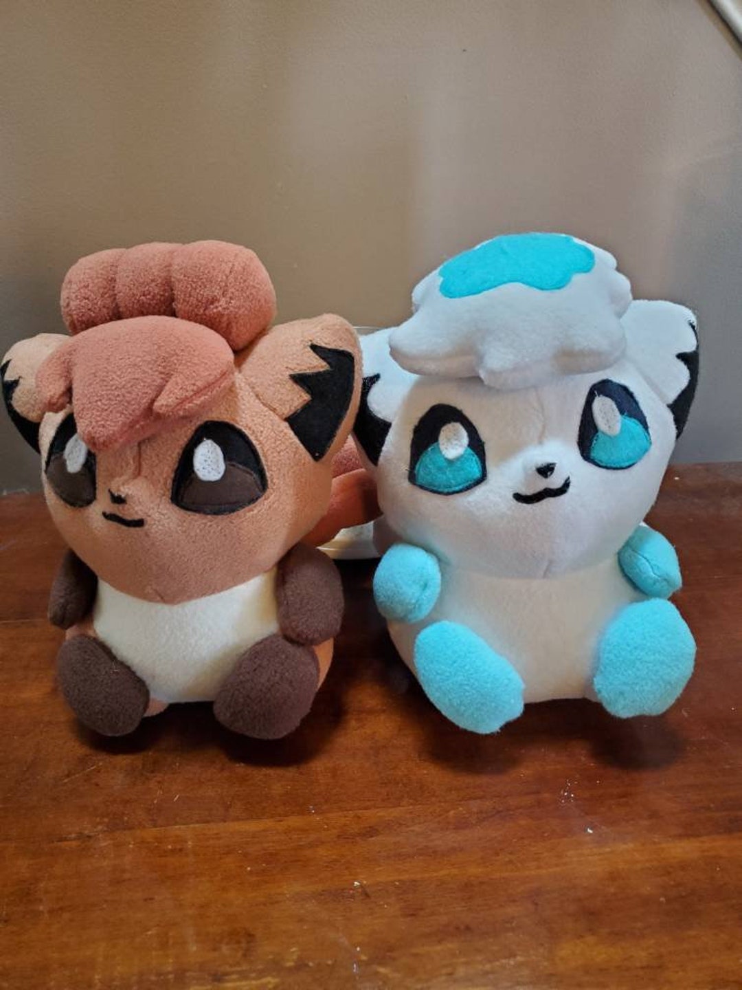 Handmade Plush Seven-tails (choose Your Region: Fire, Ice, or Fan ...