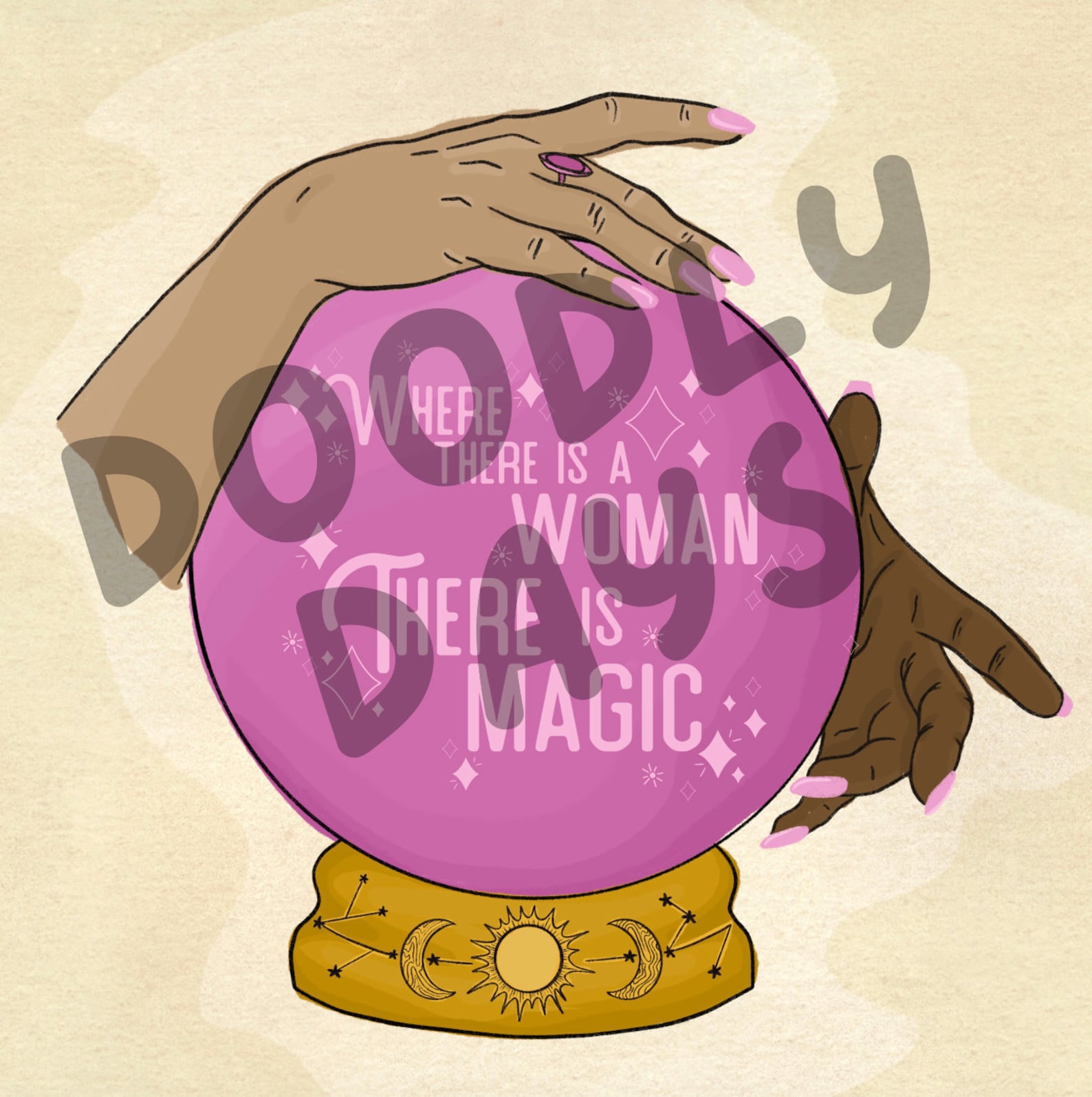 DIGITAL DOWNLOAD Women Are Magic Art Print Female Empowerment Art - Etsy