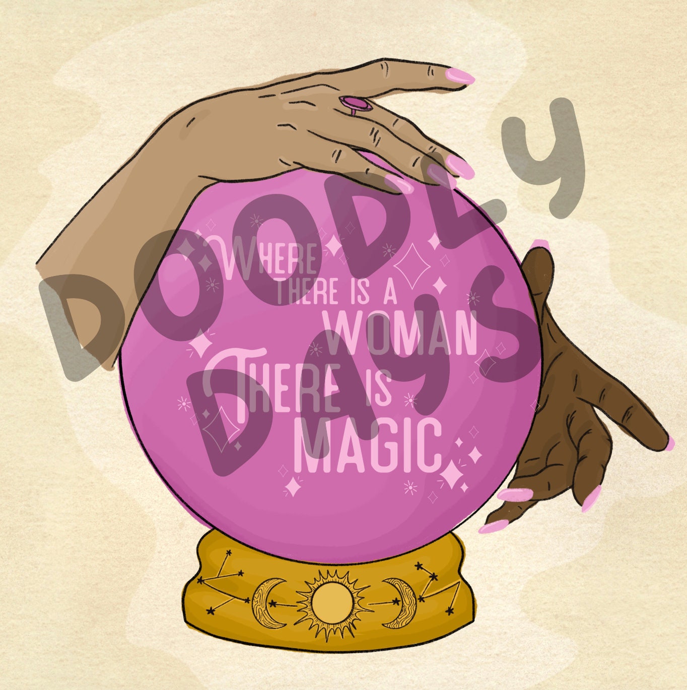 DIGITAL DOWNLOAD Women Are Magic Art Print Female Empowerment Art - Etsy