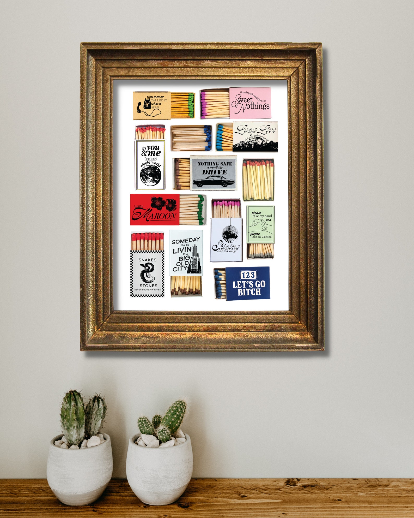 Taylor Swift Themed Matchbox Collection Design Art / in Color - Etsy