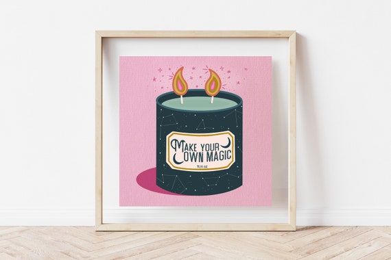 DIGITAL DOWNLOAD Make Your Own Magic Art Print | Etsy