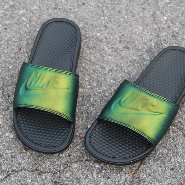 Nike Slides Custom - Etsy
