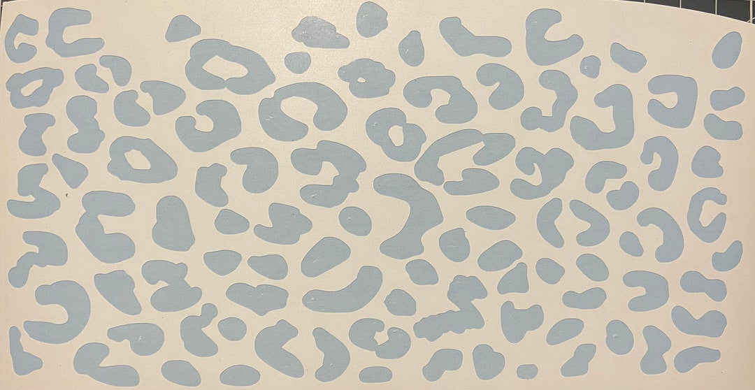 Leopard Print Vinyl Stencil - Etsy
