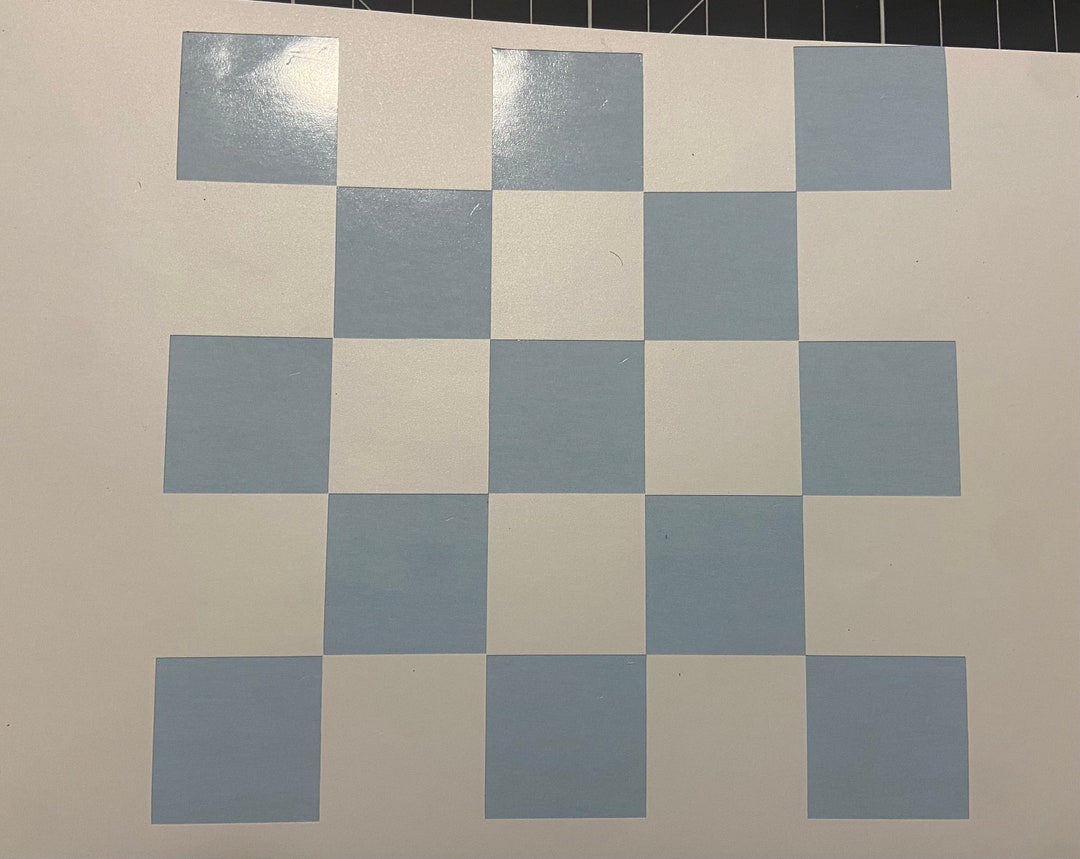 Checker Vinyl Stencil - Etsy