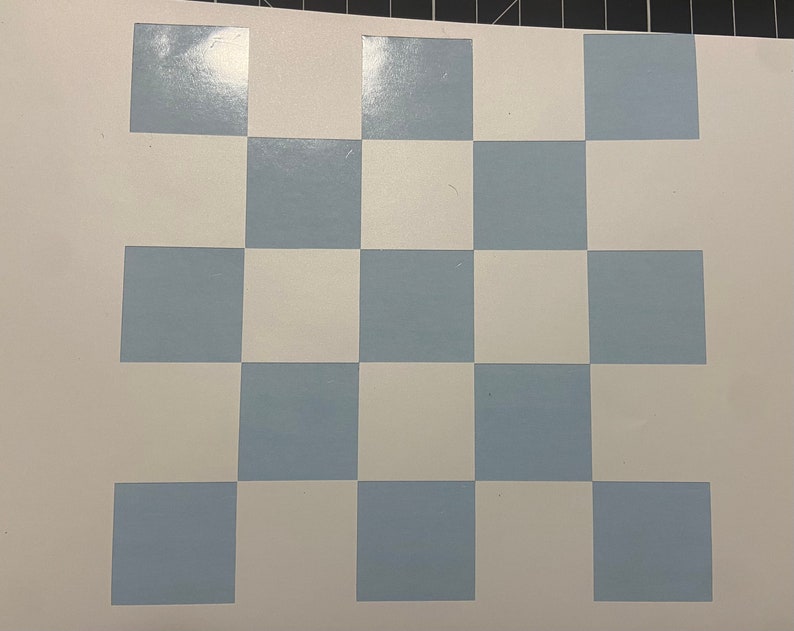 Checker Vinyl Stencil - Etsy