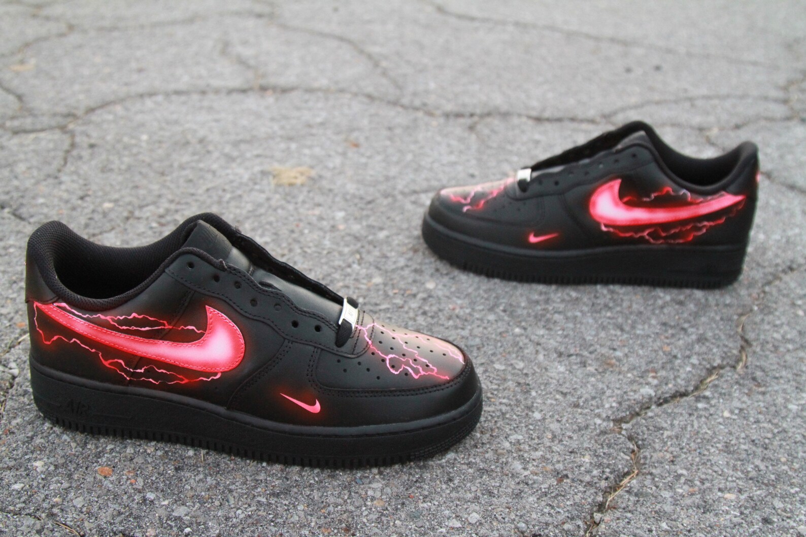 Custom Lightning Nike AF1 - Etsy