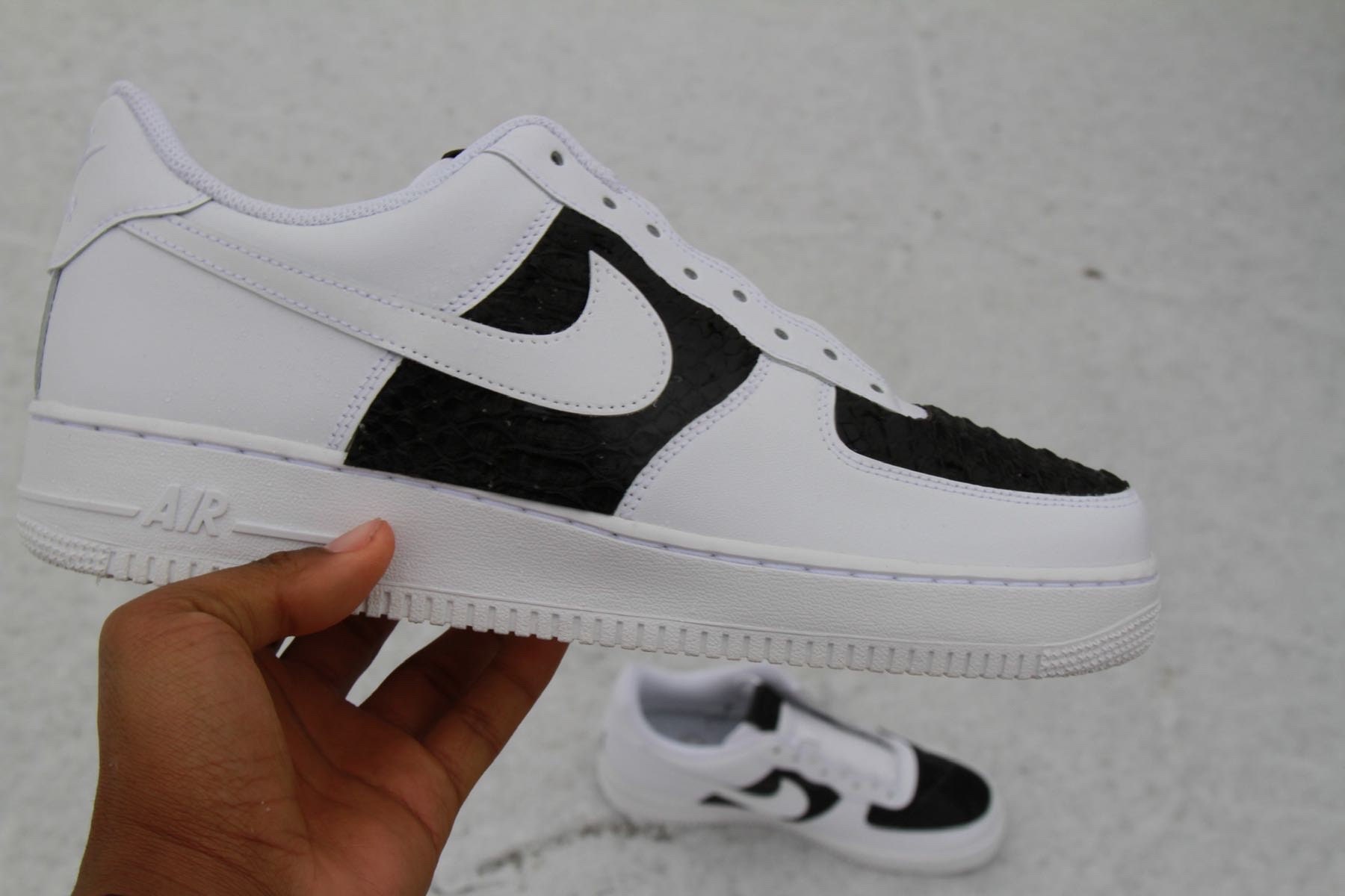 Custom Snake Skin Air Force 1’s - Etsy