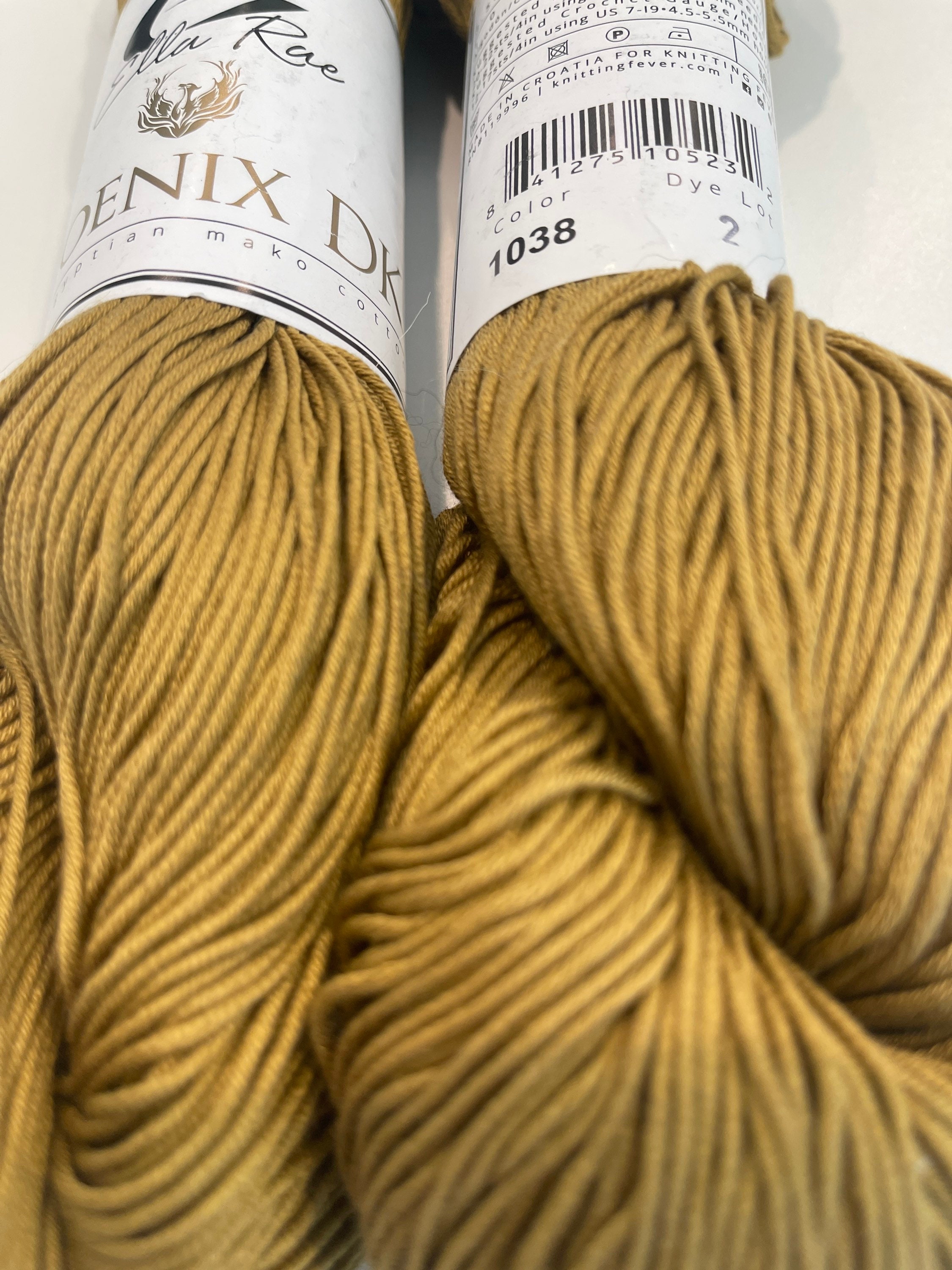 Ella Rae Phoenix DK Pure Egyptian Mako Cotton Yarn - Etsy