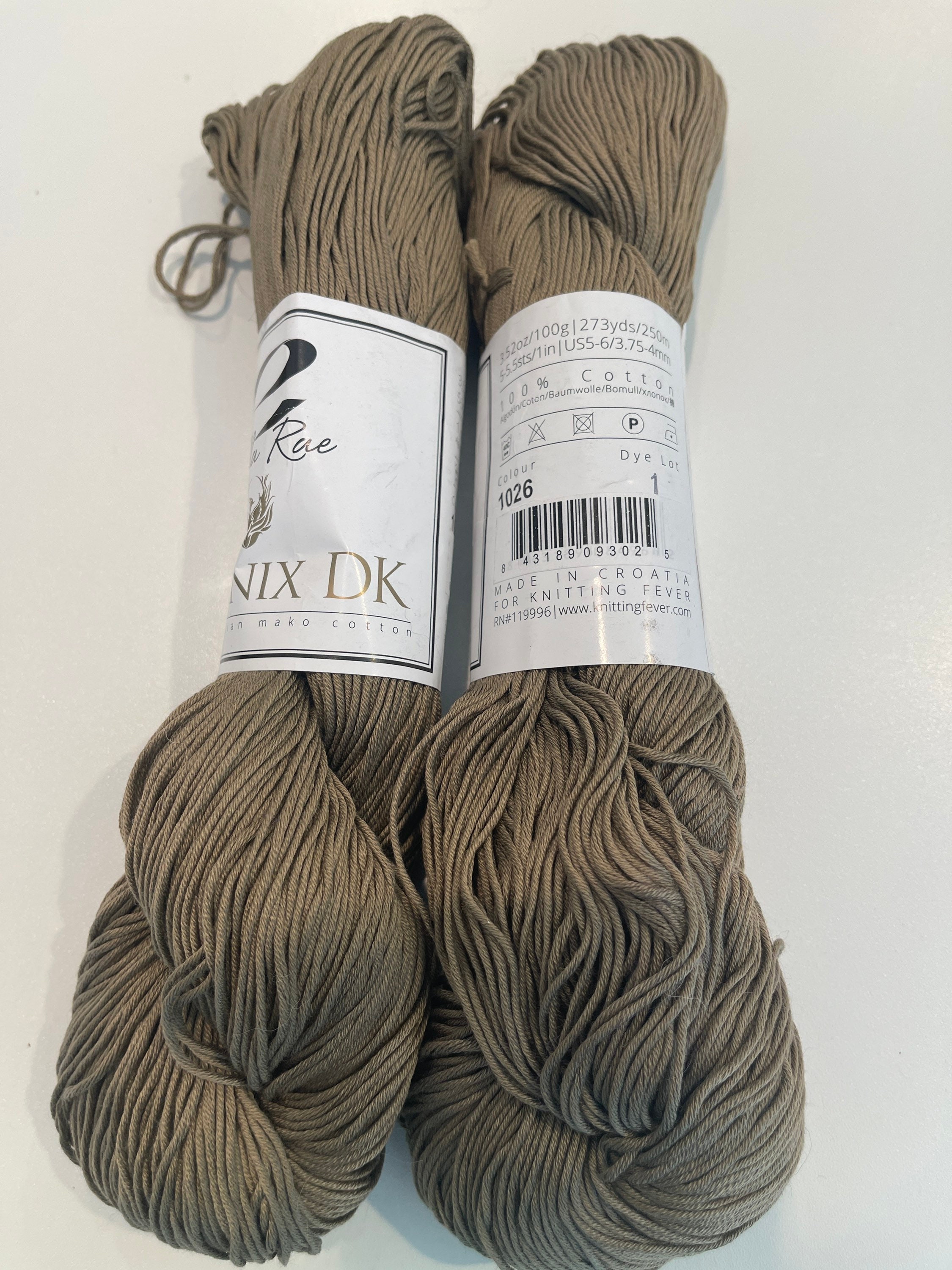 Ella Rae Phoenix DK Pure Egyptian Mako Cotton Yarn - Etsy