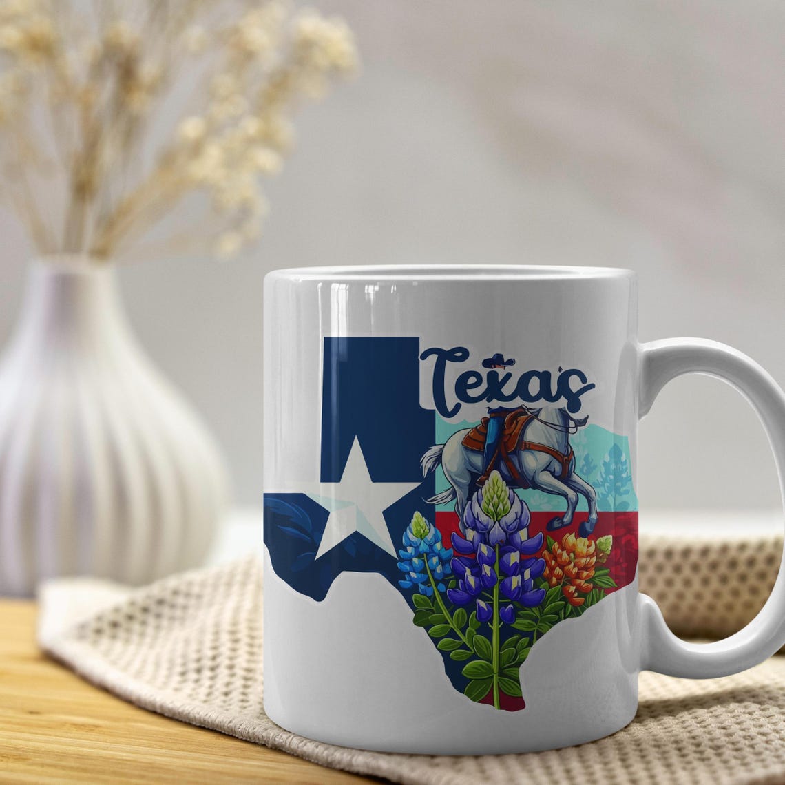Texas State Watercolor Clipart: Lone Star, Bluebonnet (SVG & PNG) - Etsy