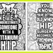 Funny Hip Surgery Coloring Pages: Recovery Gift (32 PNG, Digital ...