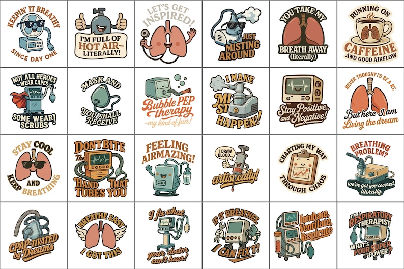Funny Respiratory Therapist Jokes Clipart : Sarcastic RT Quotes ...