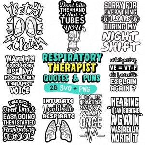 Funny Respiratory Therapist Quotes, Sarcastic RT Gift, RT Motivation ...