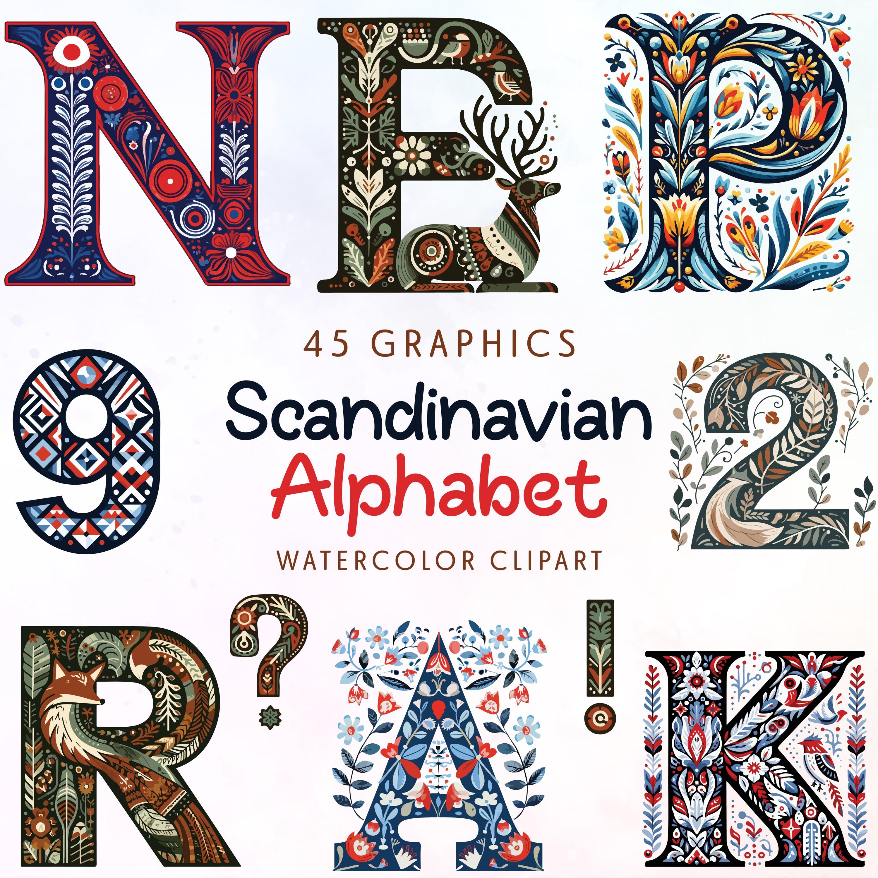 Scandinavian Alphabet