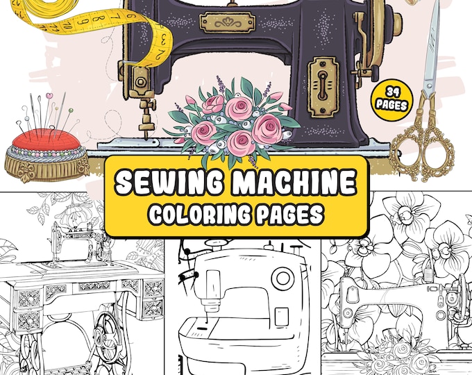 Coloring Pages of Vintage Sewing Pattern Envelopes PDF Download ...