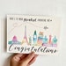 Travel Themed Congratulations Card Engagement and Wedding Card Heres to ...