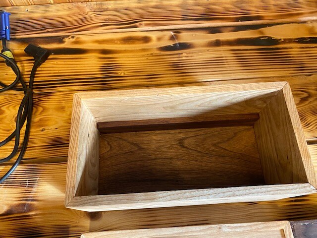 Wooden Box With Compartments - Etsy
