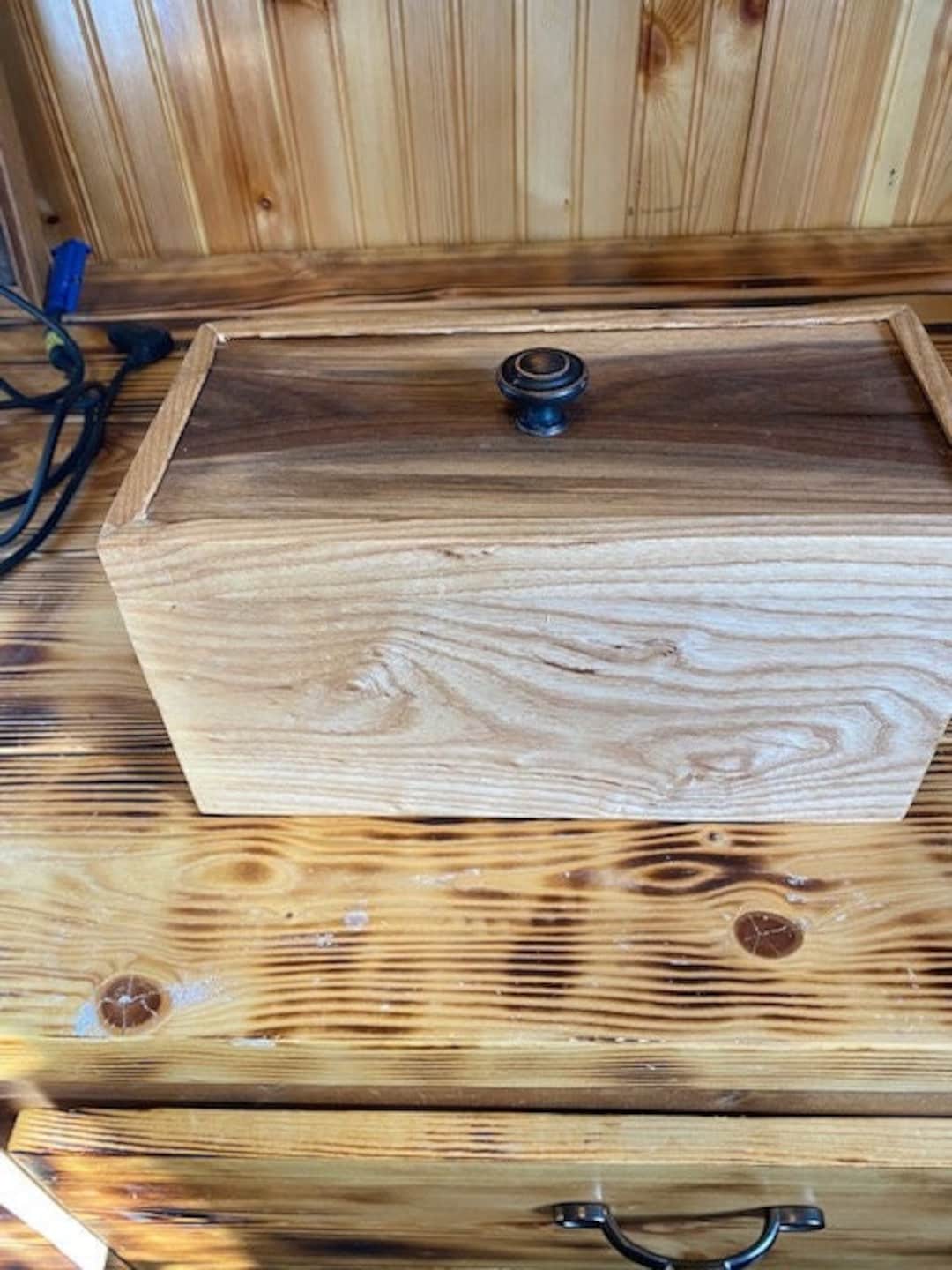 Wooden Box With Compartments - Etsy