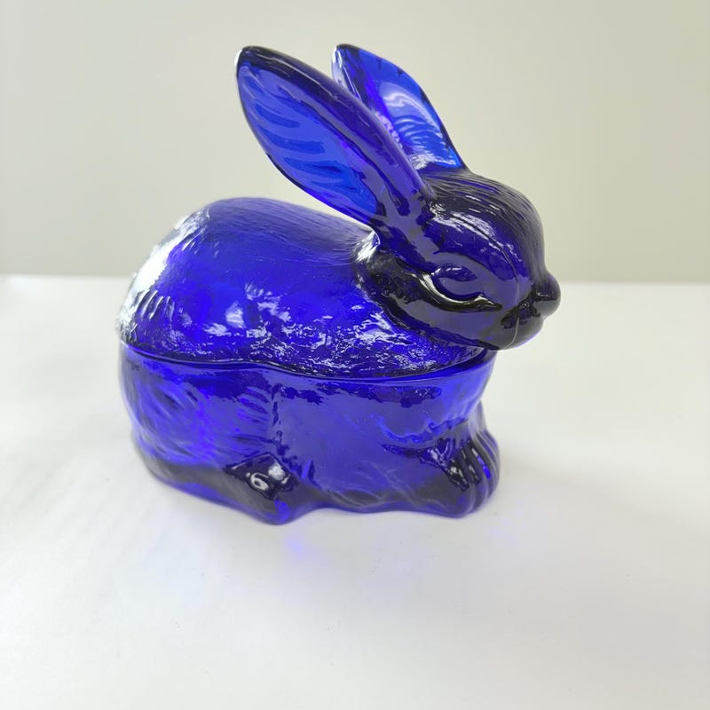 Antique Glass Candy Container - Etsy