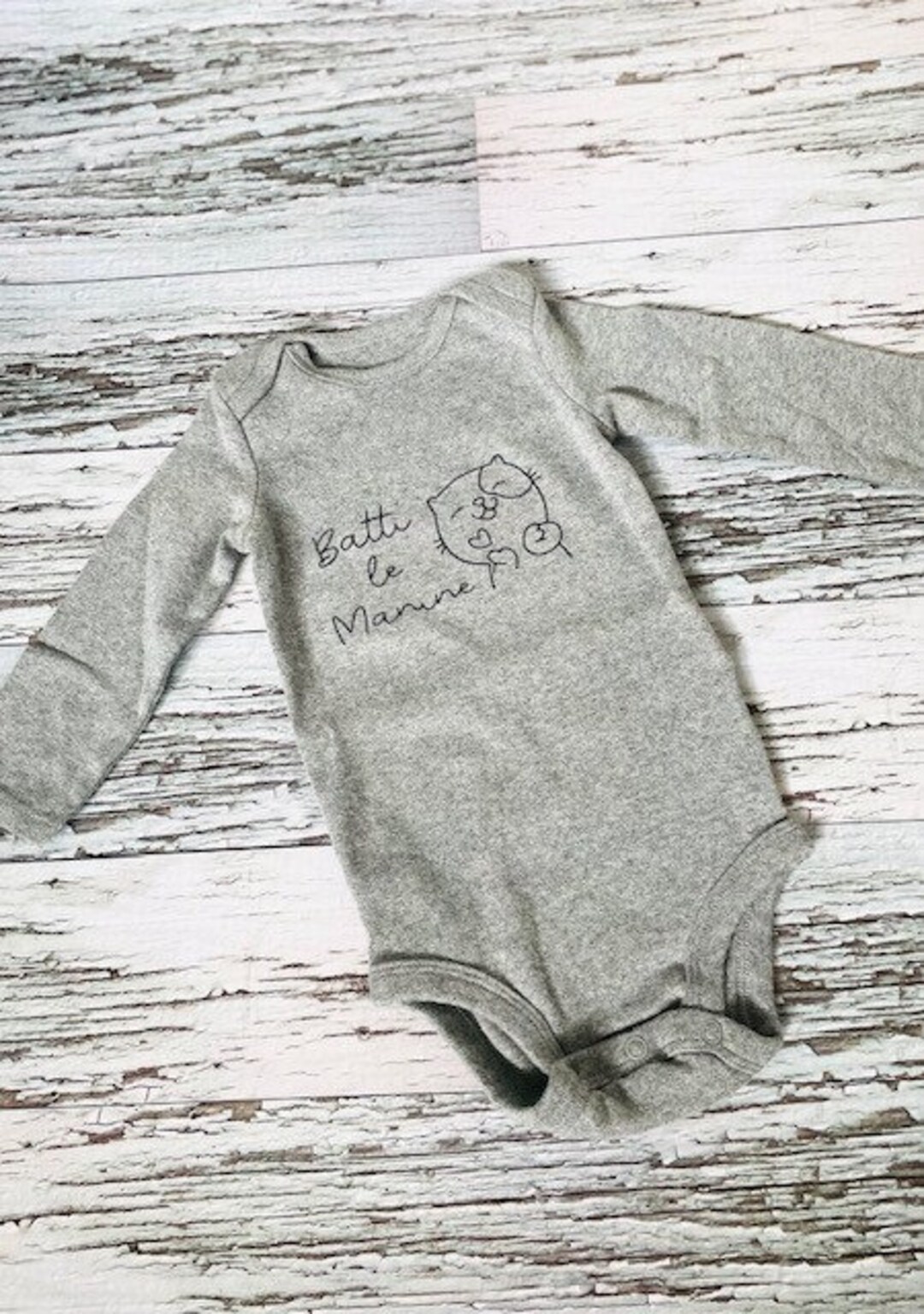 Batti Le Manine Baby Jumpsuit/bodysuit , Italian Gift, Baby Clothes ...