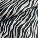 Metallic Silver Zebra Print Leather Sheet, Genuine Leather Sheets for ...