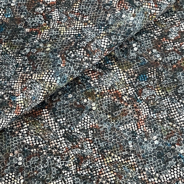 Snake Print Leather - Etsy