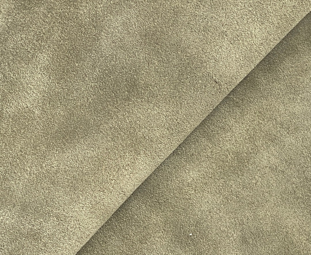 Olive Green Suede Leather, Soft Leather, Suede Leather - Etsy
