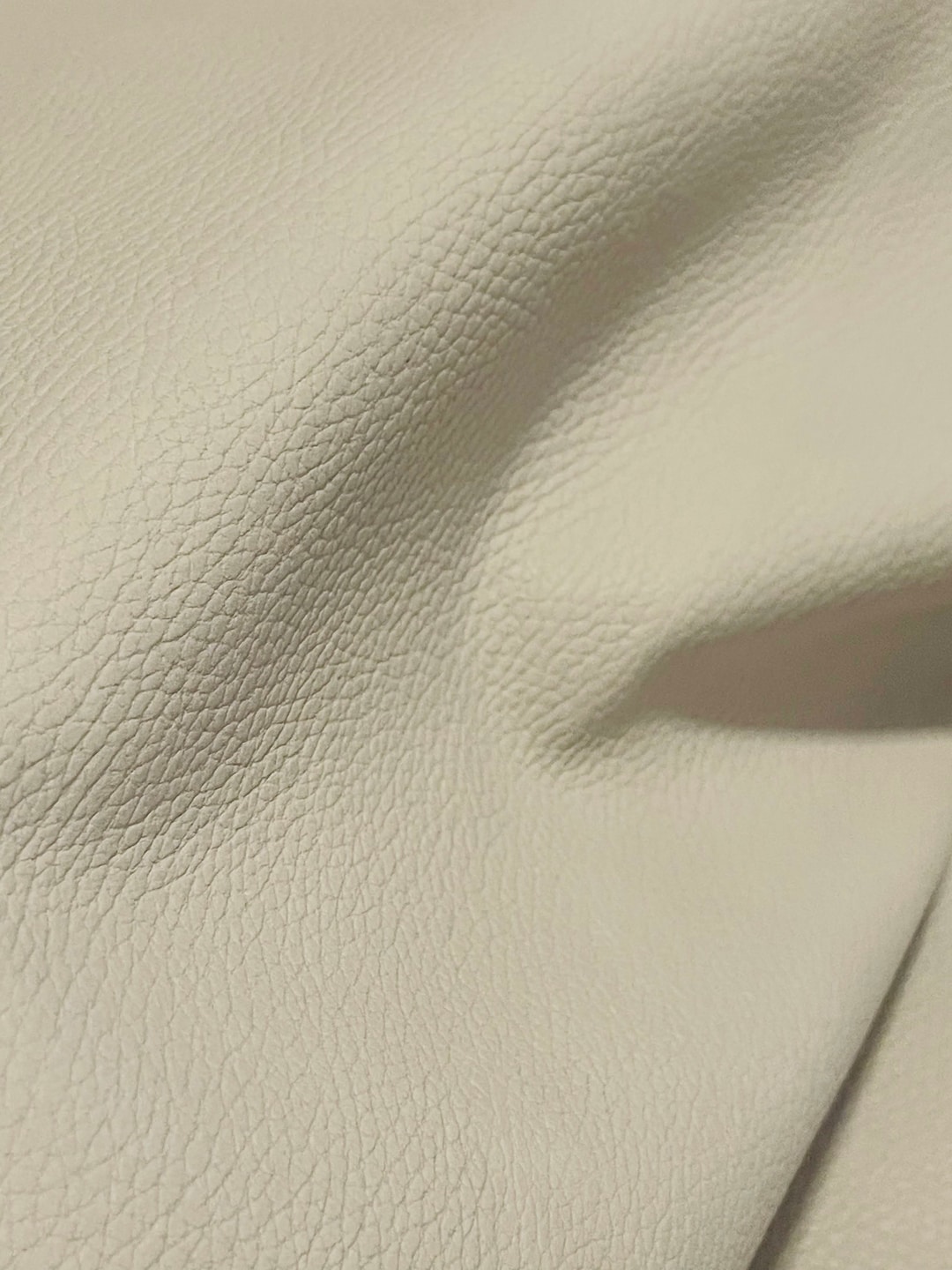 Ivory Grain Leather, Genuine Leather Sheets for Craft, Plain Leather ...