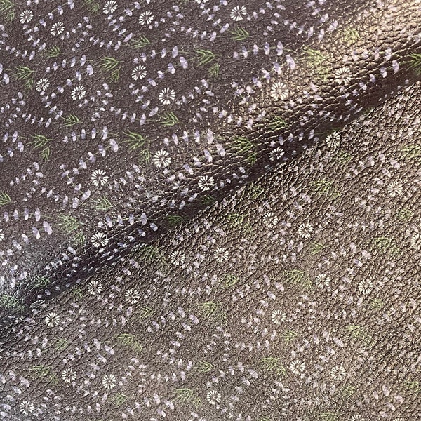 Floral Leather - Etsy