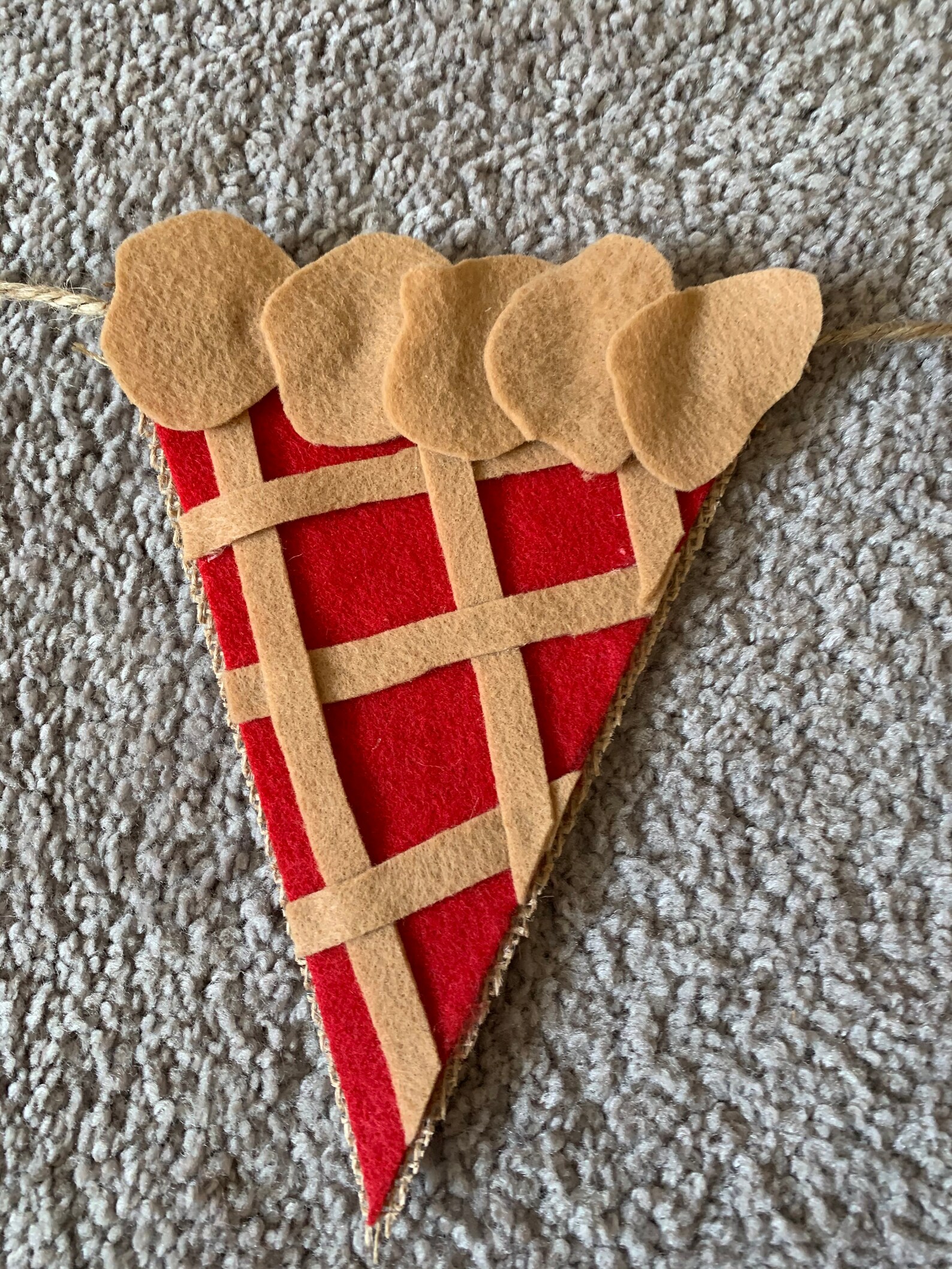 Assorted Felt Pie Banner-holiday/thanksgiving/fall Decor | Etsy