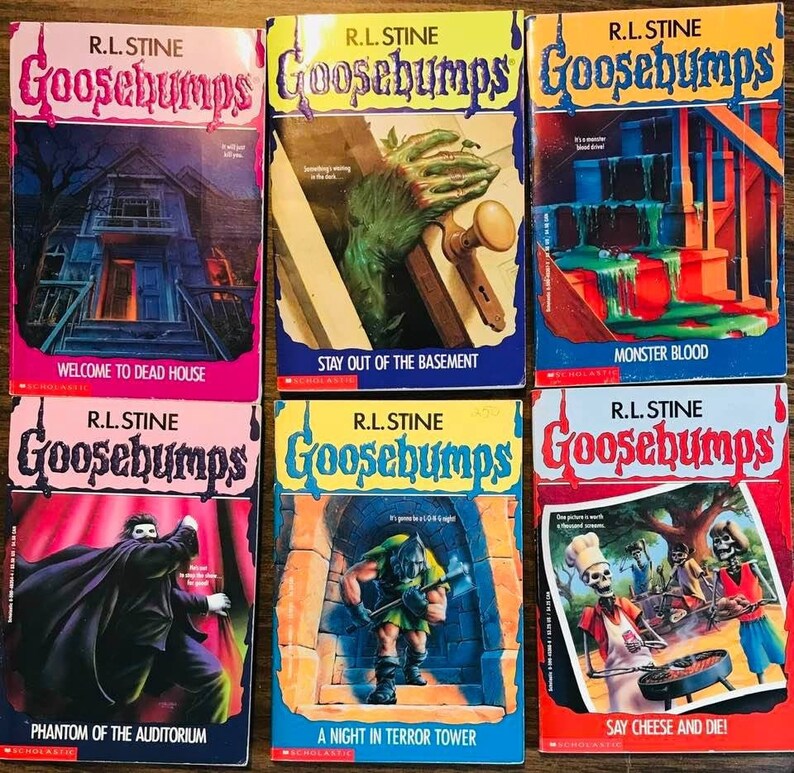 Goosebumps Original Series By R.L. Stine 1990's Scholastic | Etsy