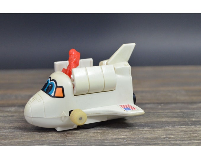 Tomy Space Shuttle USA Wind-up Toy Plastic Interstellar Collectible ...