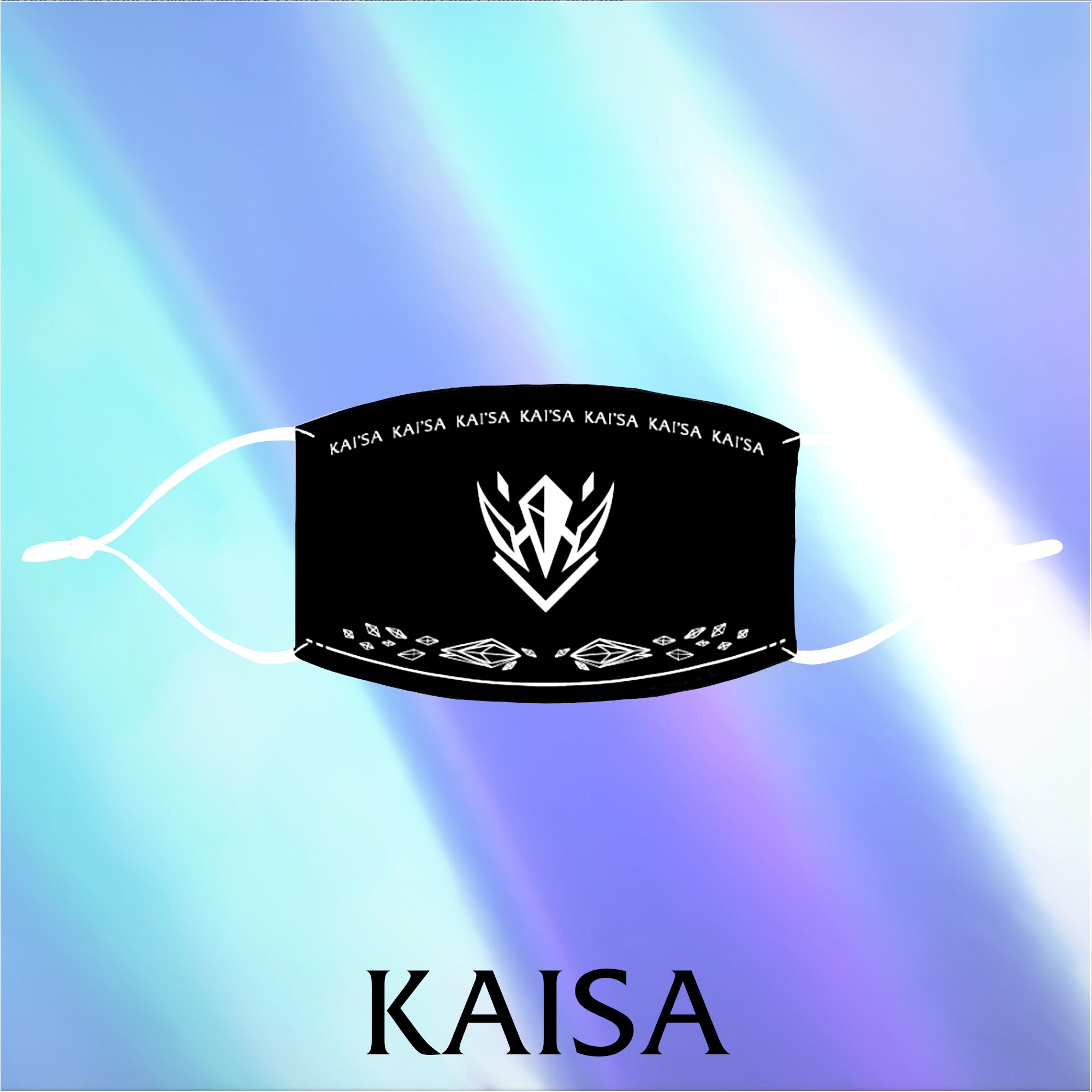 League of Legends KDA Line Art Fan Made Mask Gamer Gift Mask - Etsy