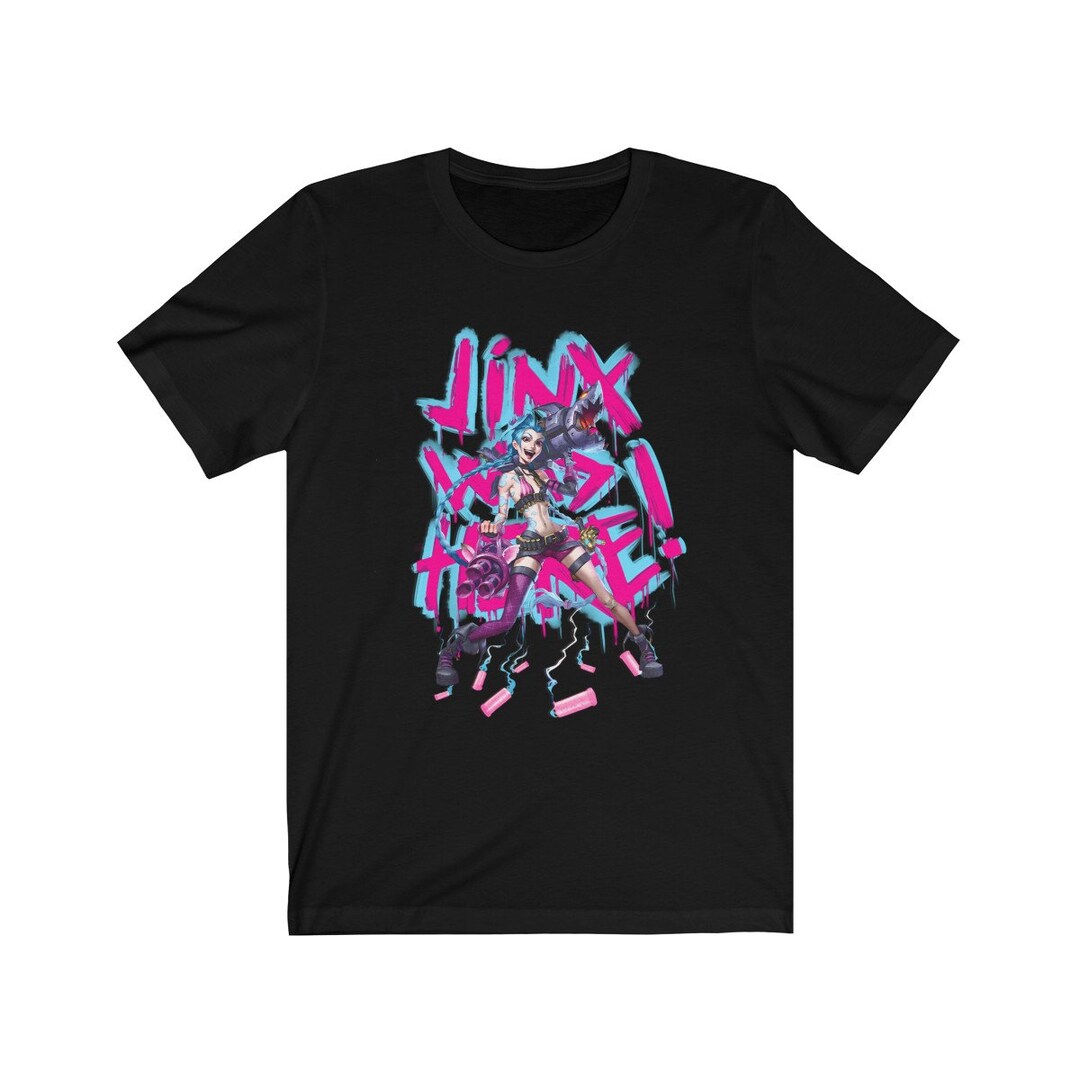 League of Legends Jinx was Here Camiseta unisex de manga corta - Etsy ...