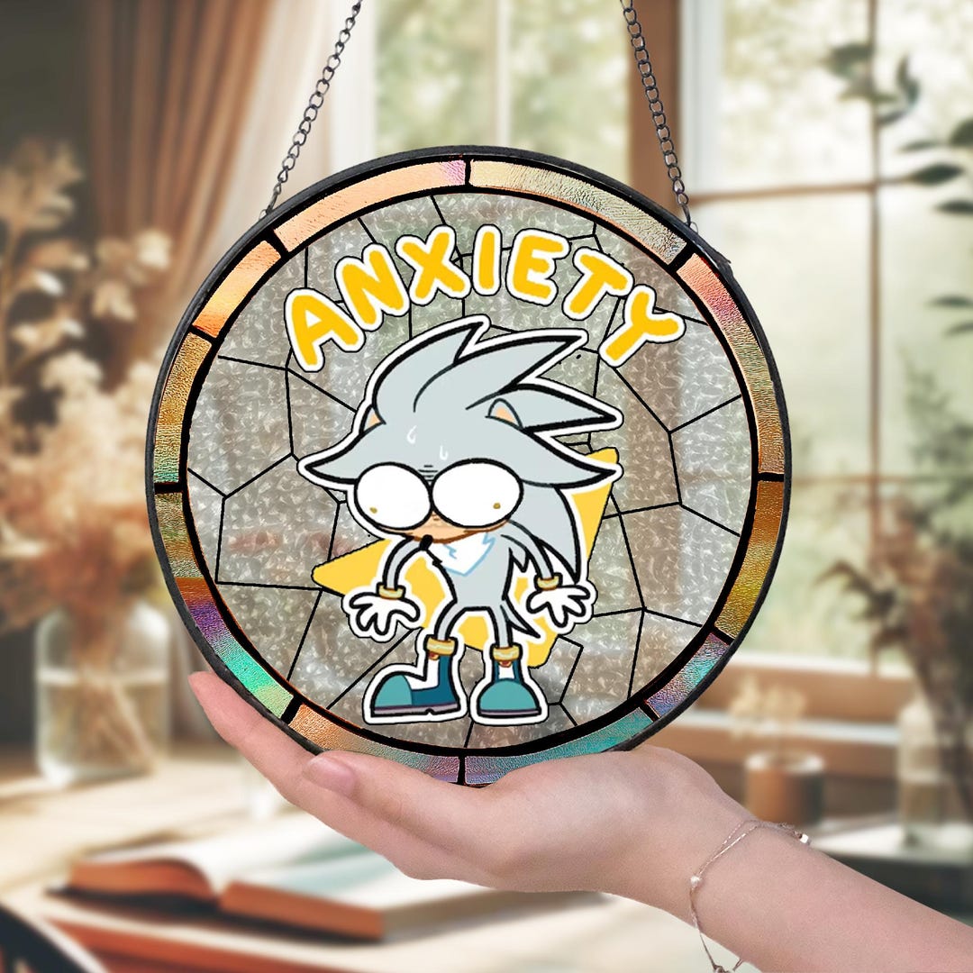 Handcrafted Hedgehog OCD Obsessive Compulsive Disorder Charm Glass ...