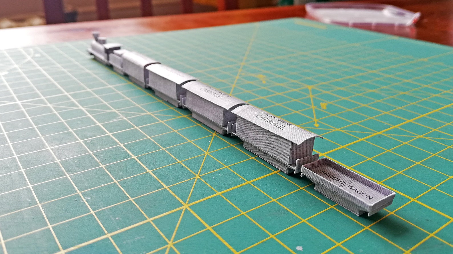 Steam Locomotive Paper Model DIY Template | Old Spanish Train ...