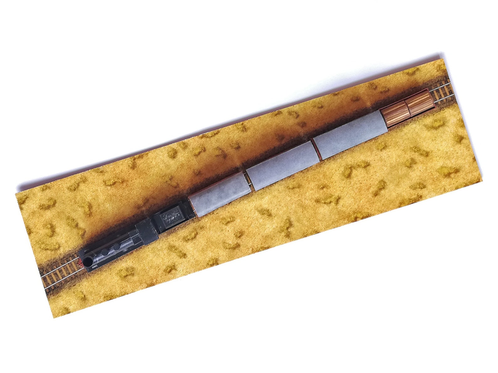 Steam Locomotive Paper Model DIY Template | Old Spanish Train ...