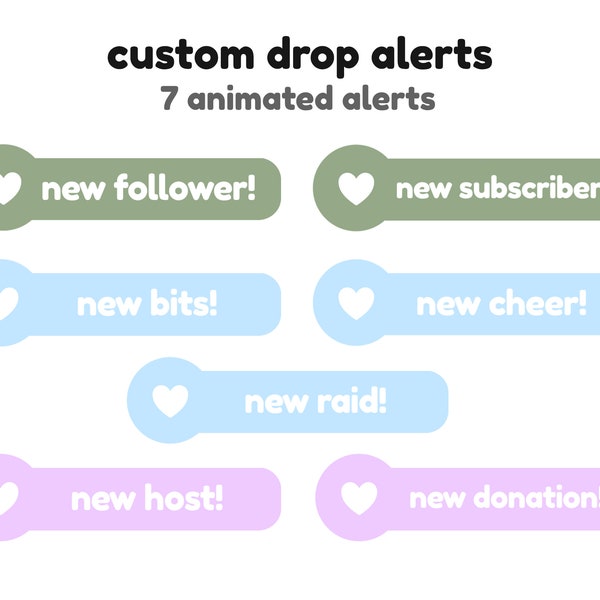 Custom Animated Twitch Alerts - Etsy
